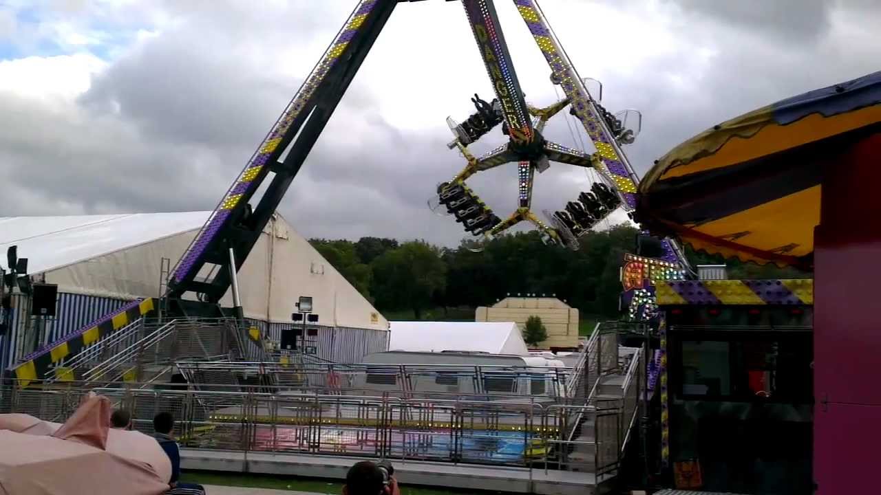 Atmos Fear - the newest ride at Nottingham's Goose Fair - YouTube