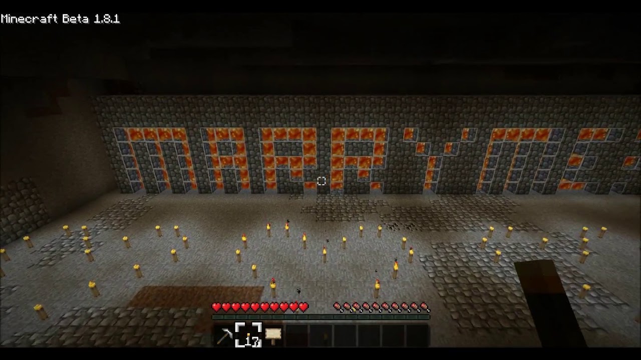 Minecraft Marriage Proposal (Extended 1.8 version) - YouTube
