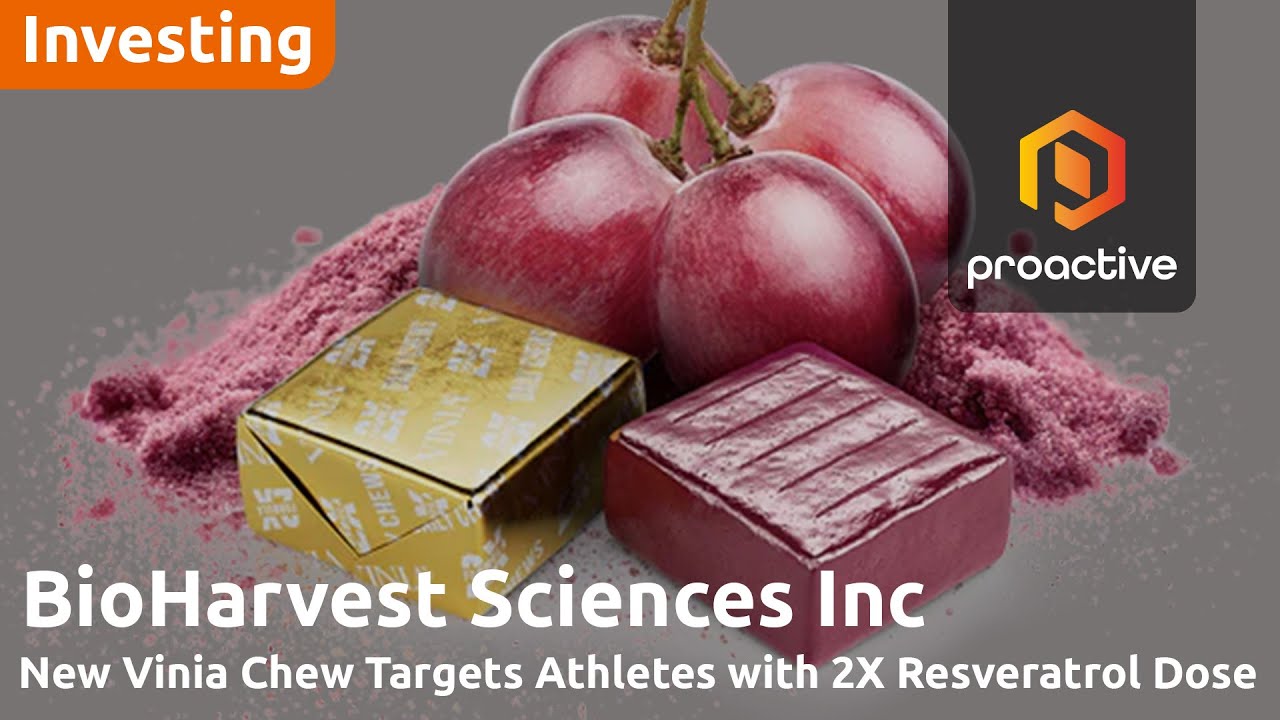BioHarvest Sciences launches VINIA DailyChews 2X formula targeting ...