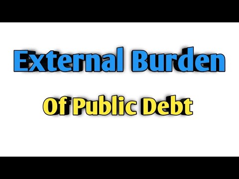 External Burden Of Public Debt | SYBCOM | - YouTube