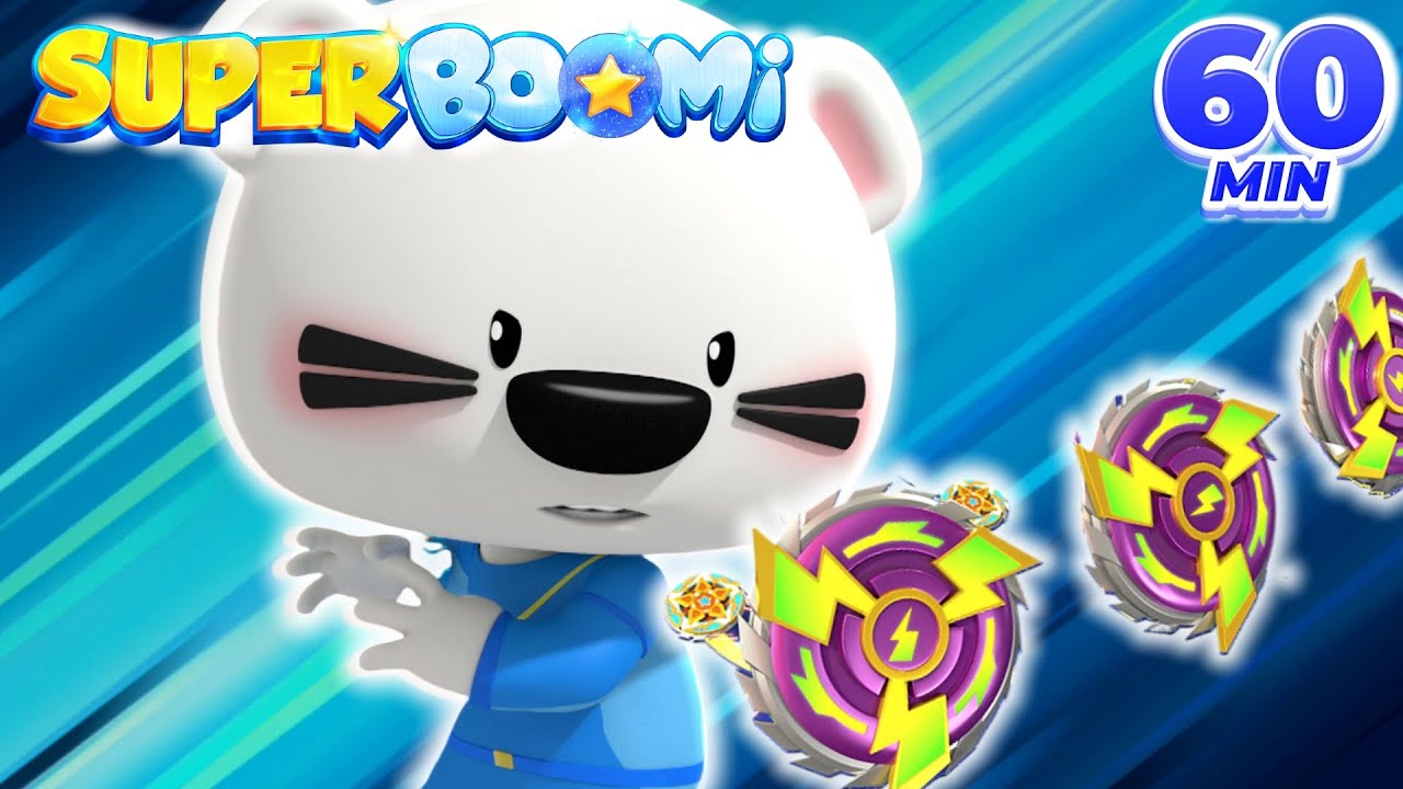 Boomi in a super gyro battle 🔥 | Kids Cartoon Compilation | Super BOOMi ...