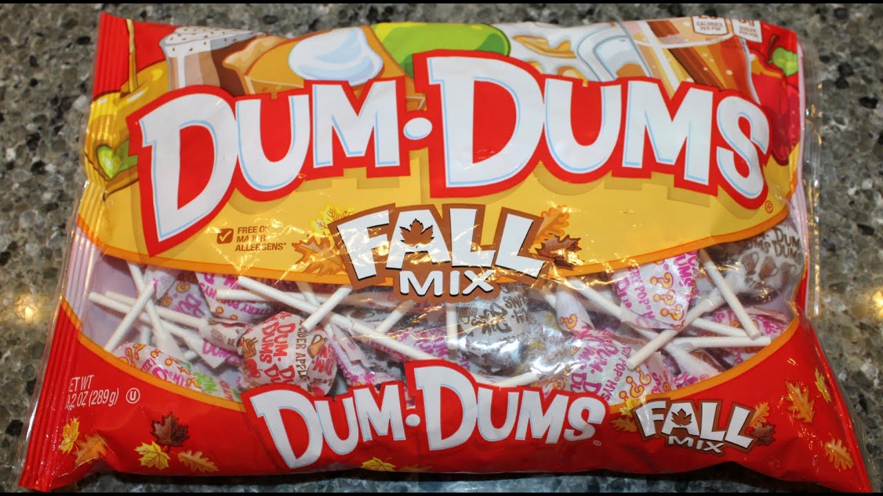 Dum Dums Fall Mix Review - YouTube