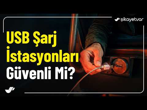 USB Şarj İstasyonları Güvenli mi? Juice Jacking Gerçeği