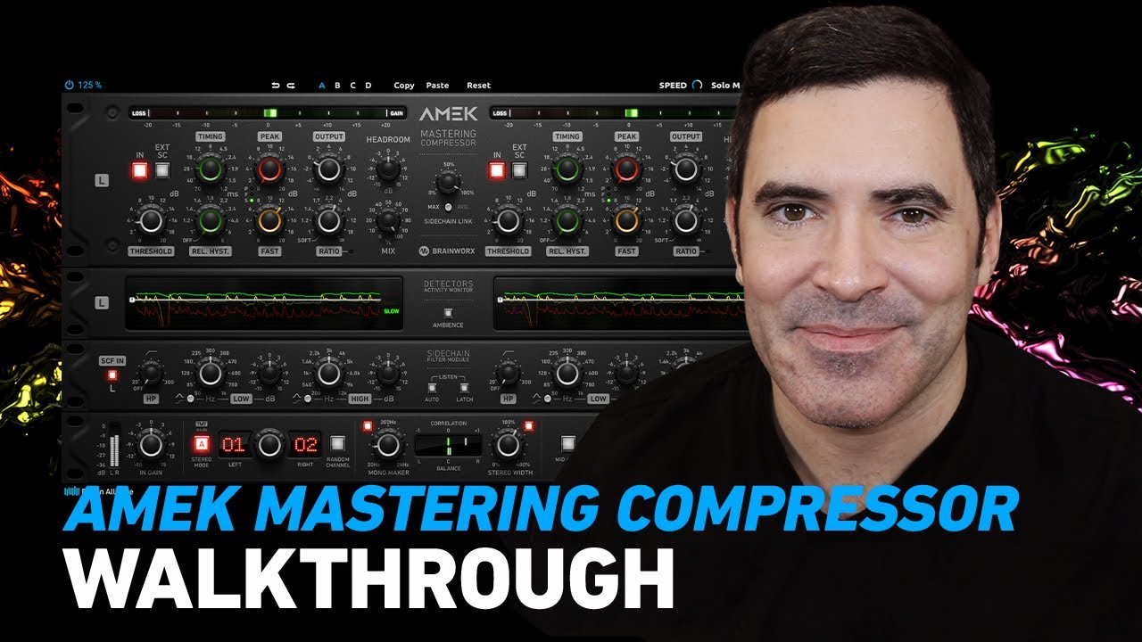 AMEK - Mastering Compressor Walkthrough | Plugin Alliance - YouTube