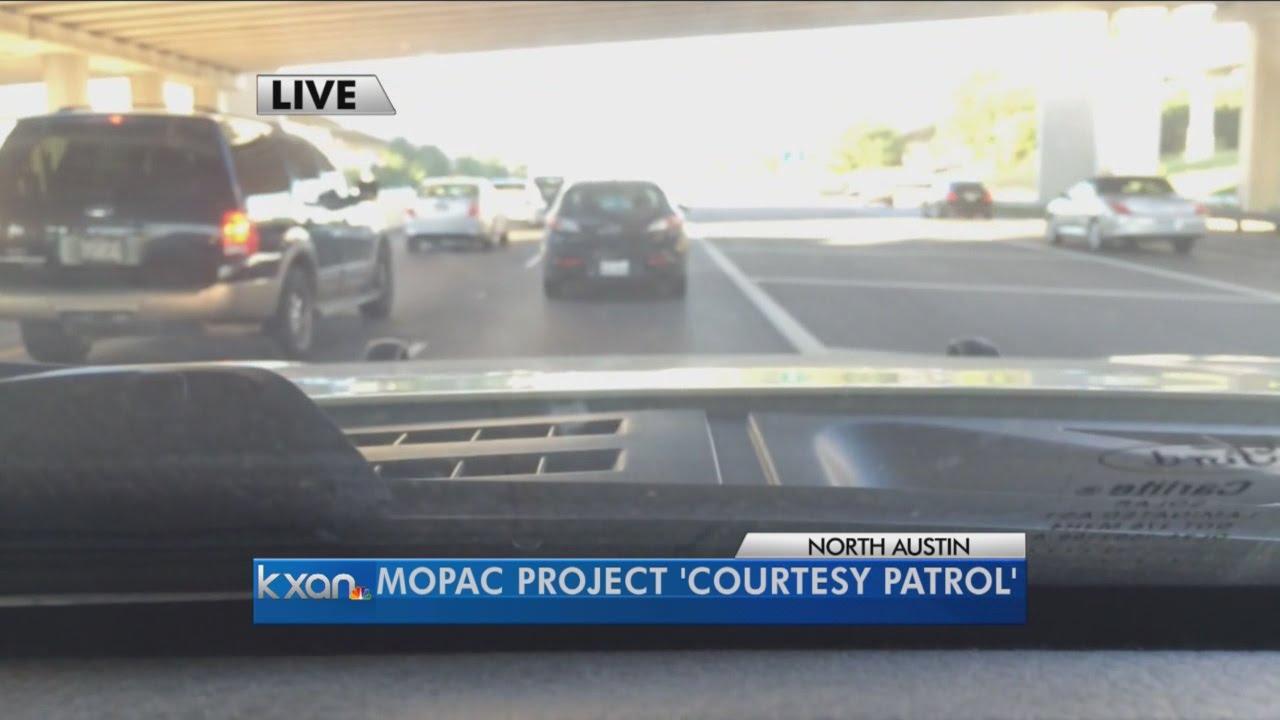 'Courtesy Patrol' helps 1,000 cars - YouTube