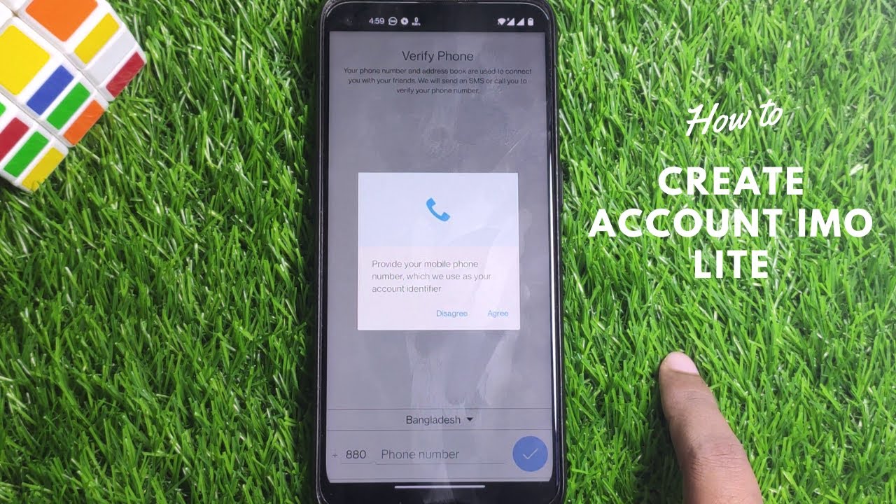 How to create account imo lite 2023 - YouTube