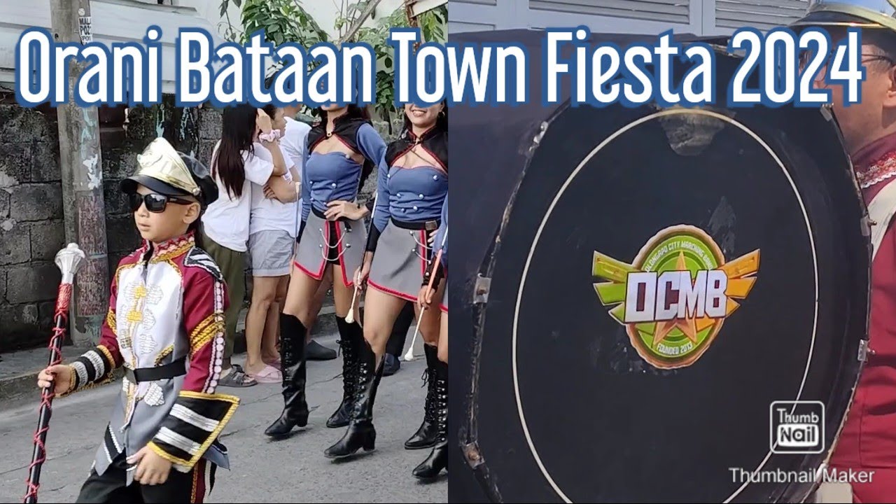 Olongapo City Marching Band | Orani Bataan Town Fiesta Parade 2024 ...