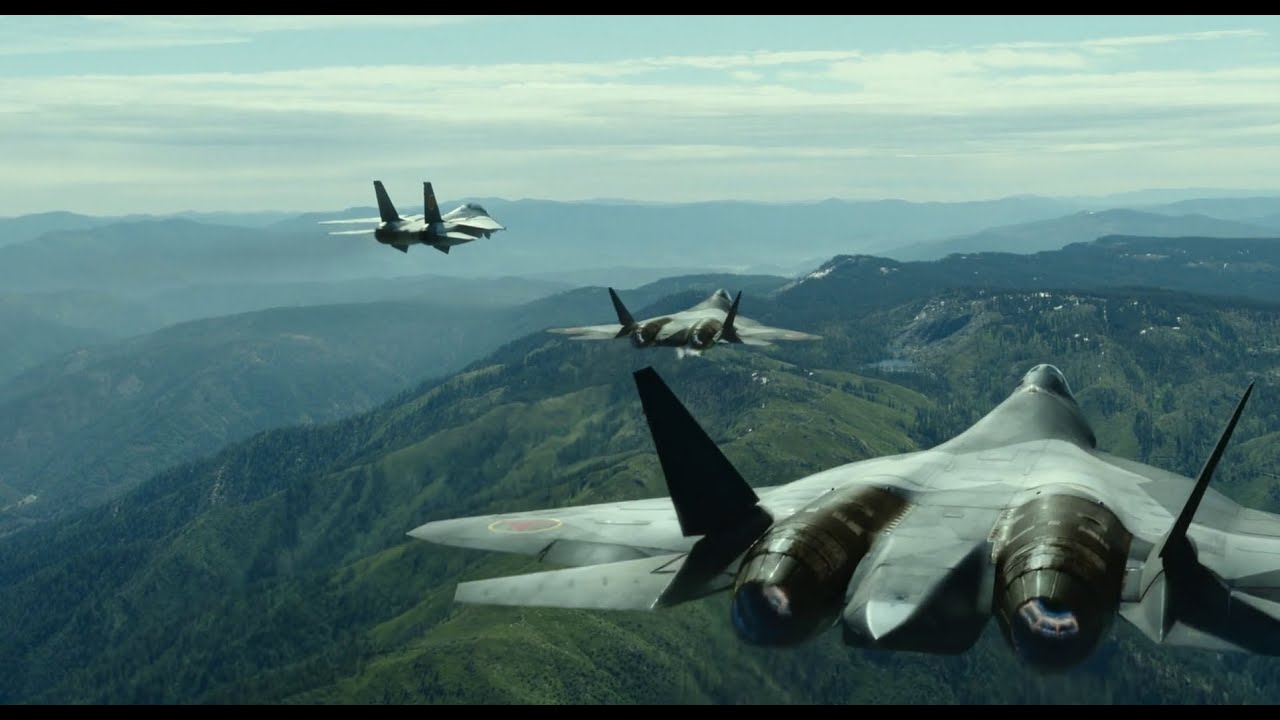 Top Gun: Maverick | F-14 vs 5th Gen Fighter - YouTube