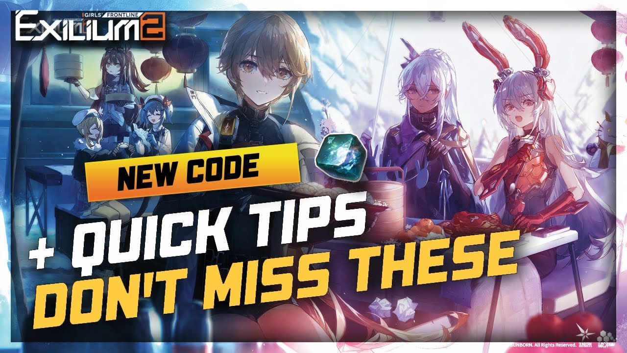 *NEW CODE* + QUICK TIPS | DON’T MISS THESE REWARDS [ GIRLS' FRONTLINE 2 ...
