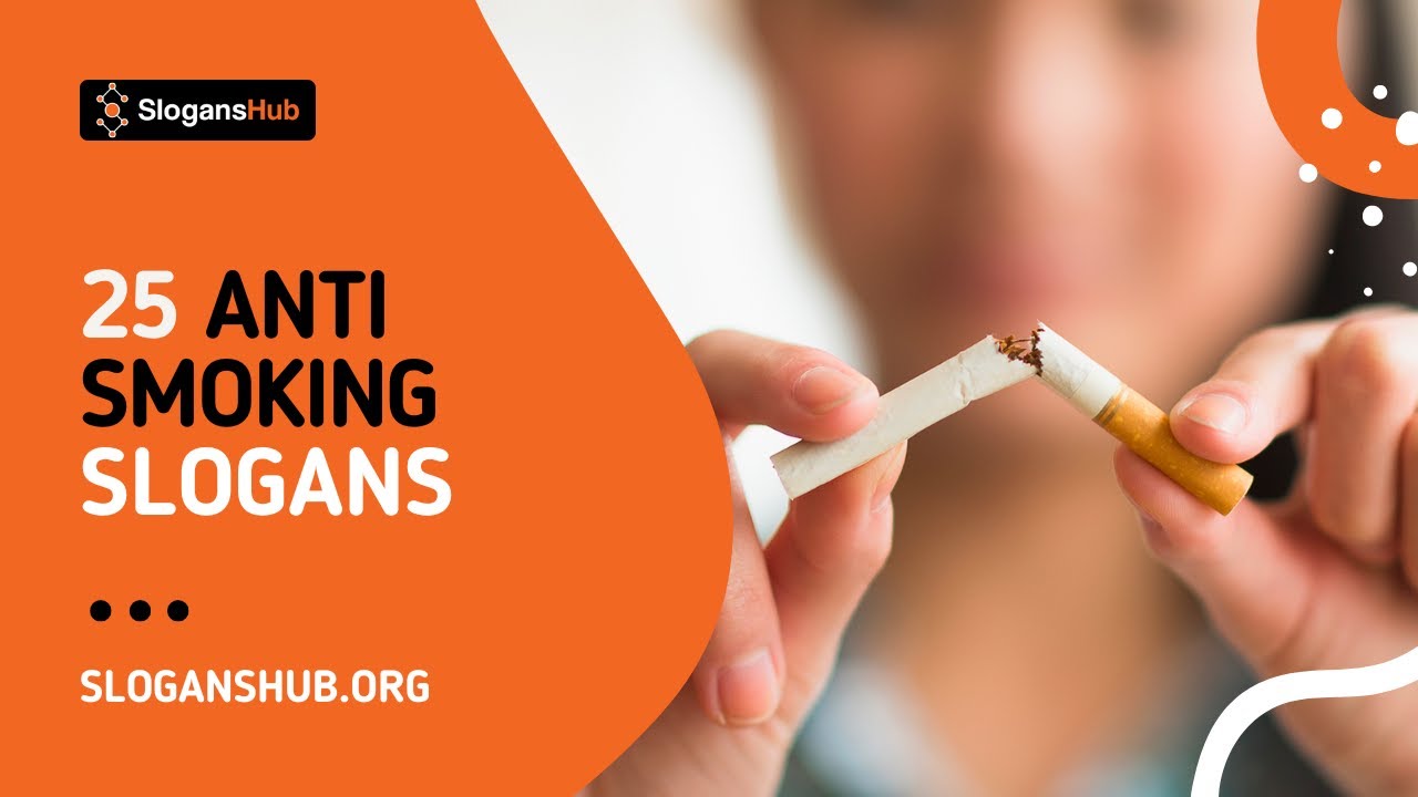 Catchy Anti Smoking Slogans and Sayings | Slogans Hub - YouTube