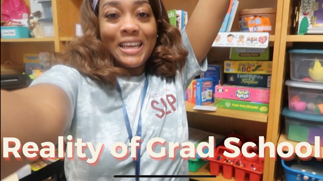 A Week in the Life of an SLP Grad Student- Dealing with Stress - YouTube