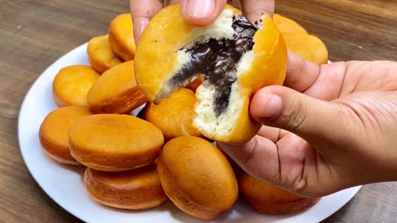 Soft & Fluffy Donuts Recipe | Easy Homemade Donut Recipe | Chocolate ...