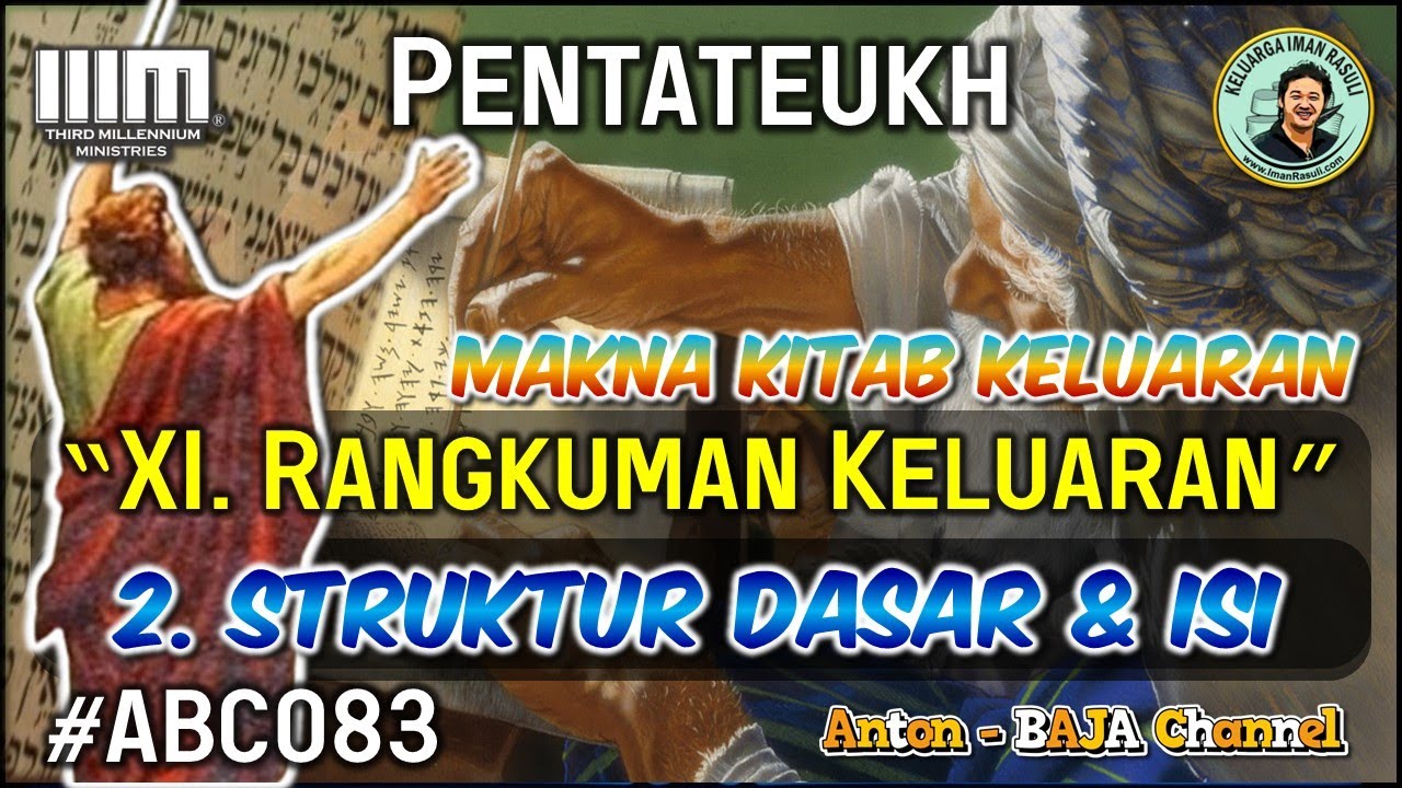 83. Struktur Dasar dan Isi dari Kitab Keluaran - Pentateukh - Rangkuman ...