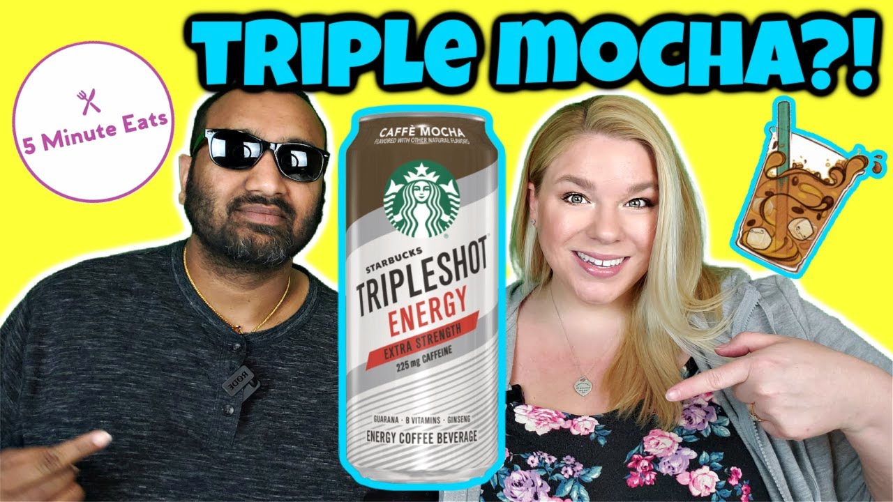 Starbucks Tripleshot Energy Coffee Beverage Extra Strength Caffe Mocha ...