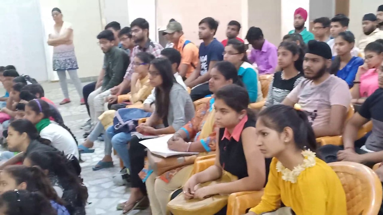 Career Guidance Session by Dr Satvinder Kaur Asst Prof DU at Bhai ...