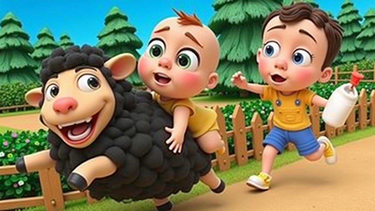 Baa Baa Black Sheep | Newborn Baby Songs & Nursery Rhymes - YouTube