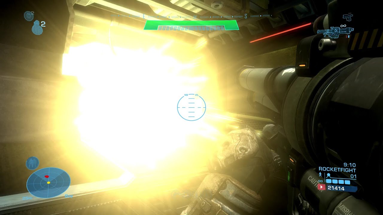 Halo Reach Rocket Fight with a Friend - YouTube