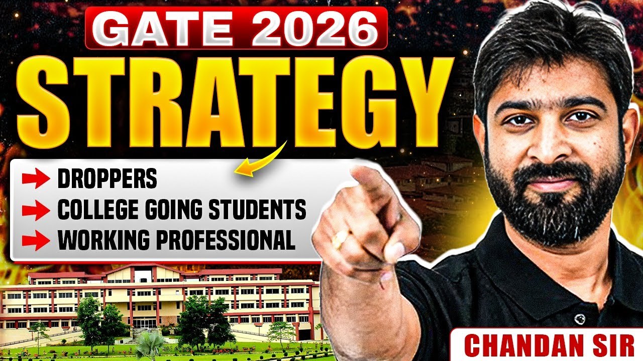 GATE 2026 Preparation Strategy (Ideal Time Table) | College Students ...