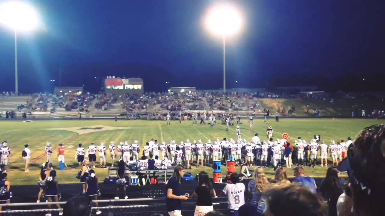 Football Game Grovetown vs Harlem - YouTube