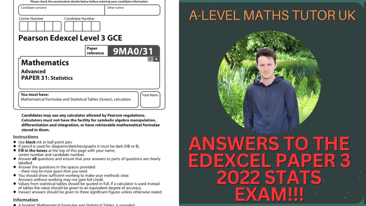 How to Answer a TOUGH Edexcel VENN DIAGRAM / PROBABILITY Paper 3 Stats ...