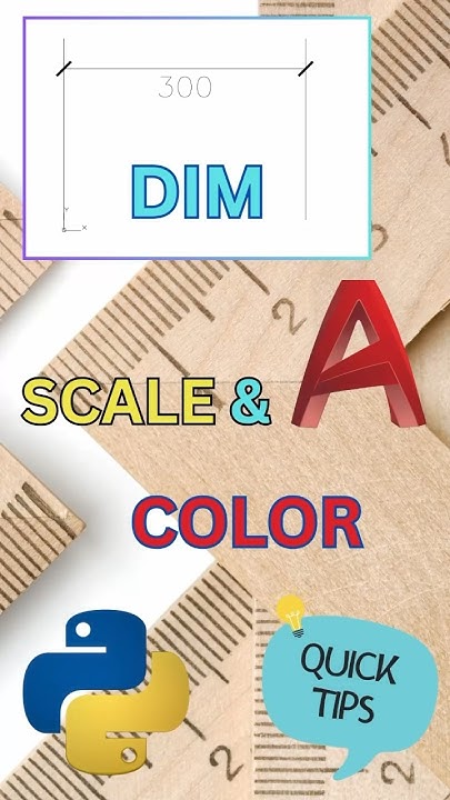 Automate AutoCAD dimensions edits #python #coding #automation #autocad - YouTube