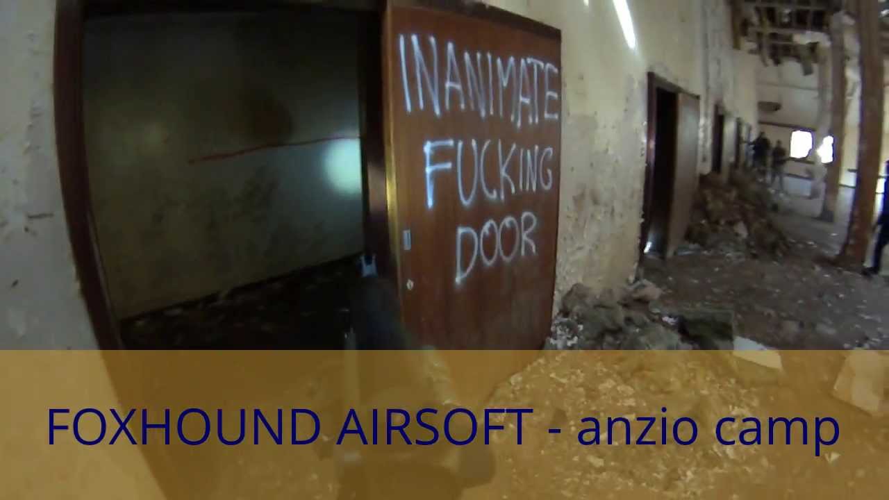 FOXHOUND AIRSOFT anzio camp, leek staffordshire - YouTube