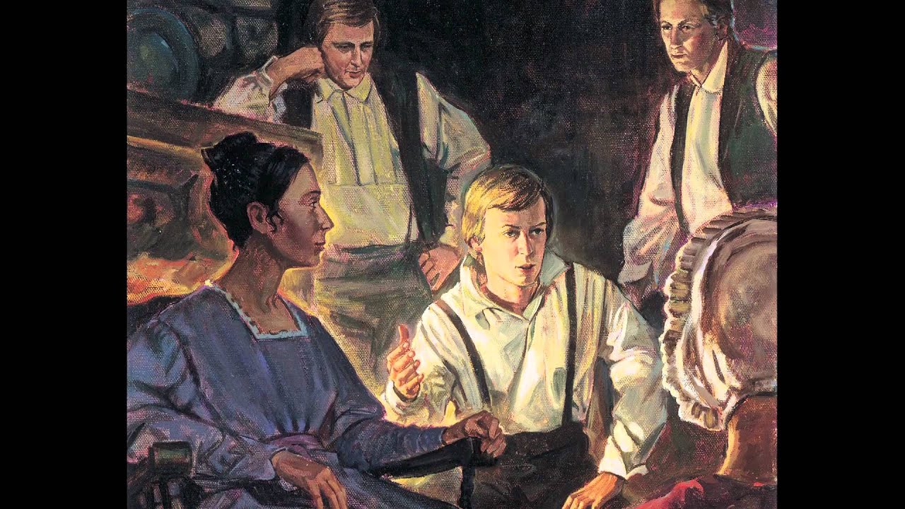 Joseph Smith Sr. Palmyra Log Home - YouTube