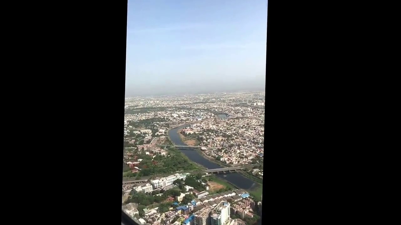 EK 544 landing at MAA (madras) international airport - YouTube