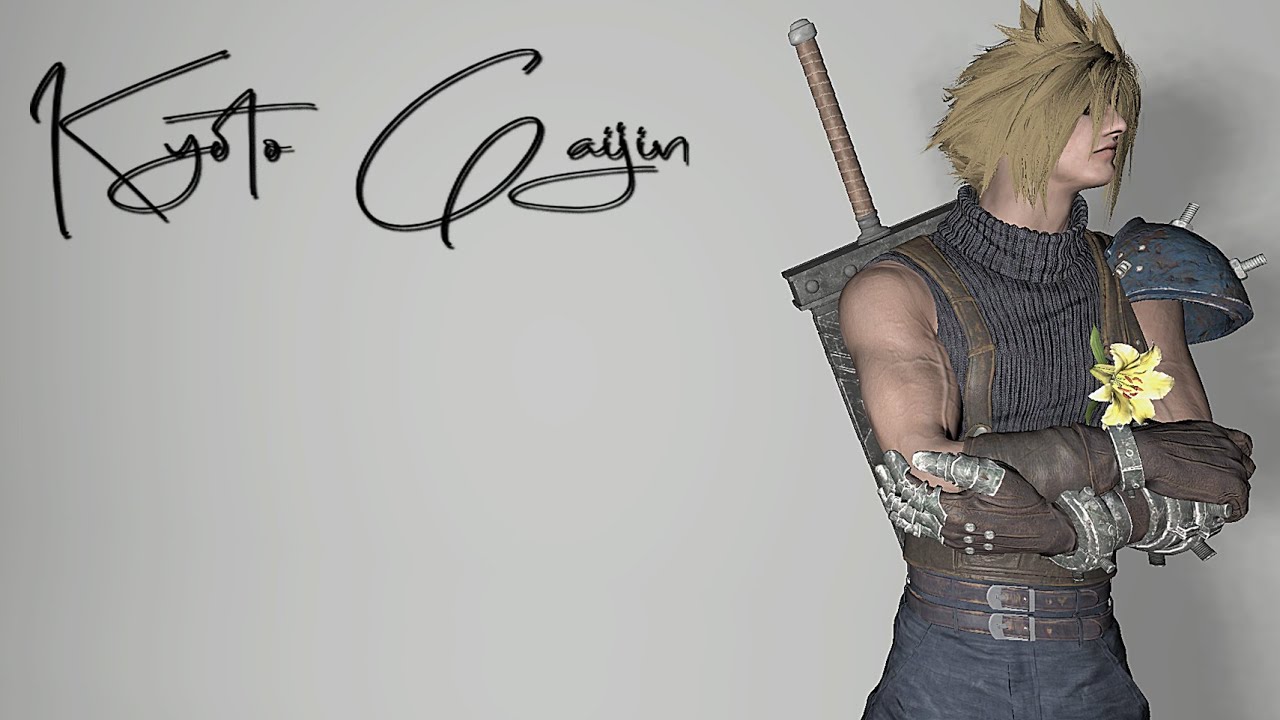 Skyrim Armor MOD - [ Final Fantasy VII ] Cloud's battle armor - YouTube