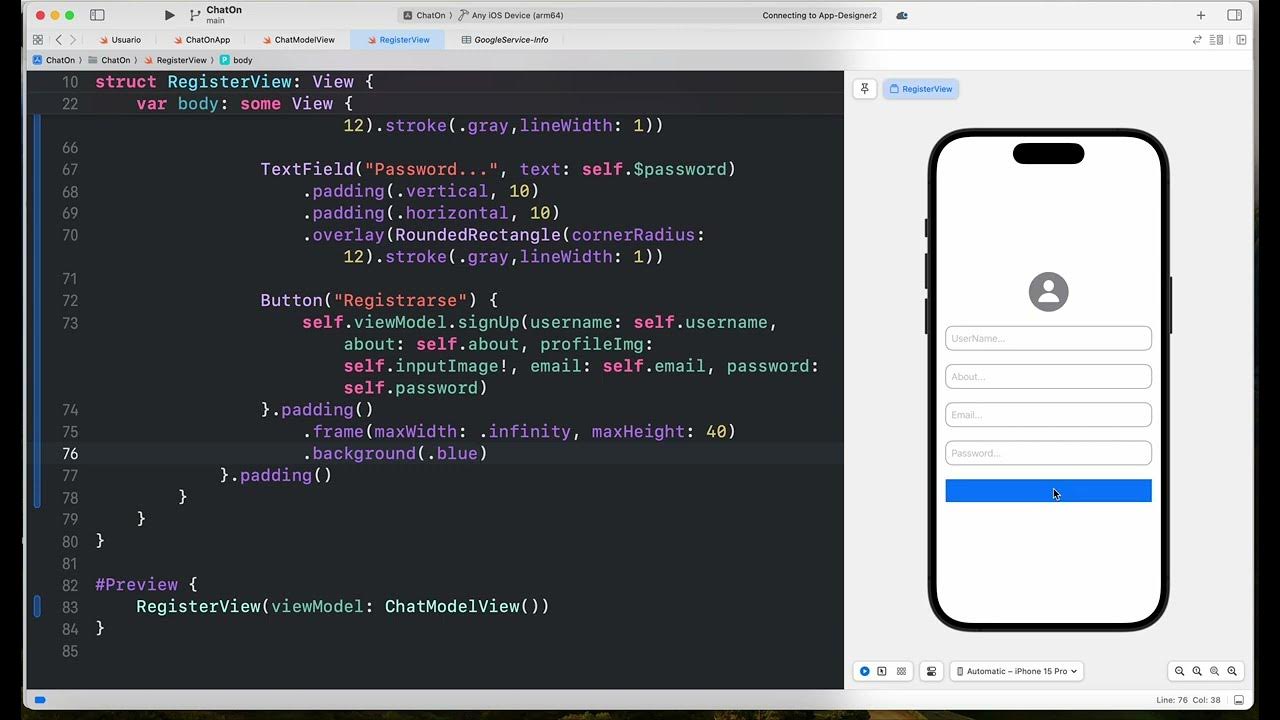SwiftUI & Firebase: Implementando el [ ImagePicker ] para seleccionar la imagen de perfil. - YouTube
