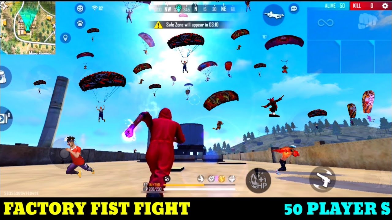 free fire factory fist fight new luck royale bundle - ff factory top ...