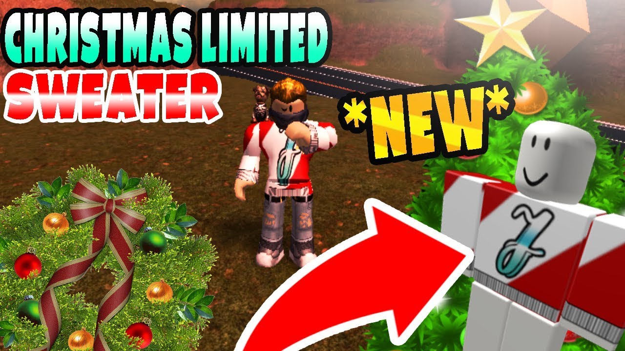 🎄 *NEW* CHRISTMAS LIMITED SWEATER HAD BEEN RELEASE!! | 😁 ROBLOX STREAM ...