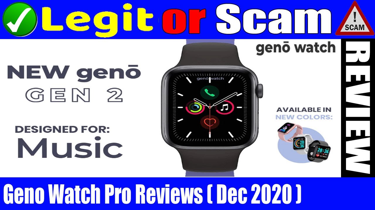 Geno Watch Pro Reviews {Dec 2020} Another Scam Product or Legit? Watch ...