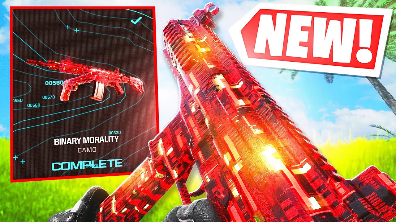 *NEW* I UNLOCKED the BINARY MORALITY CAMO on Rebirth Island! - YouTube