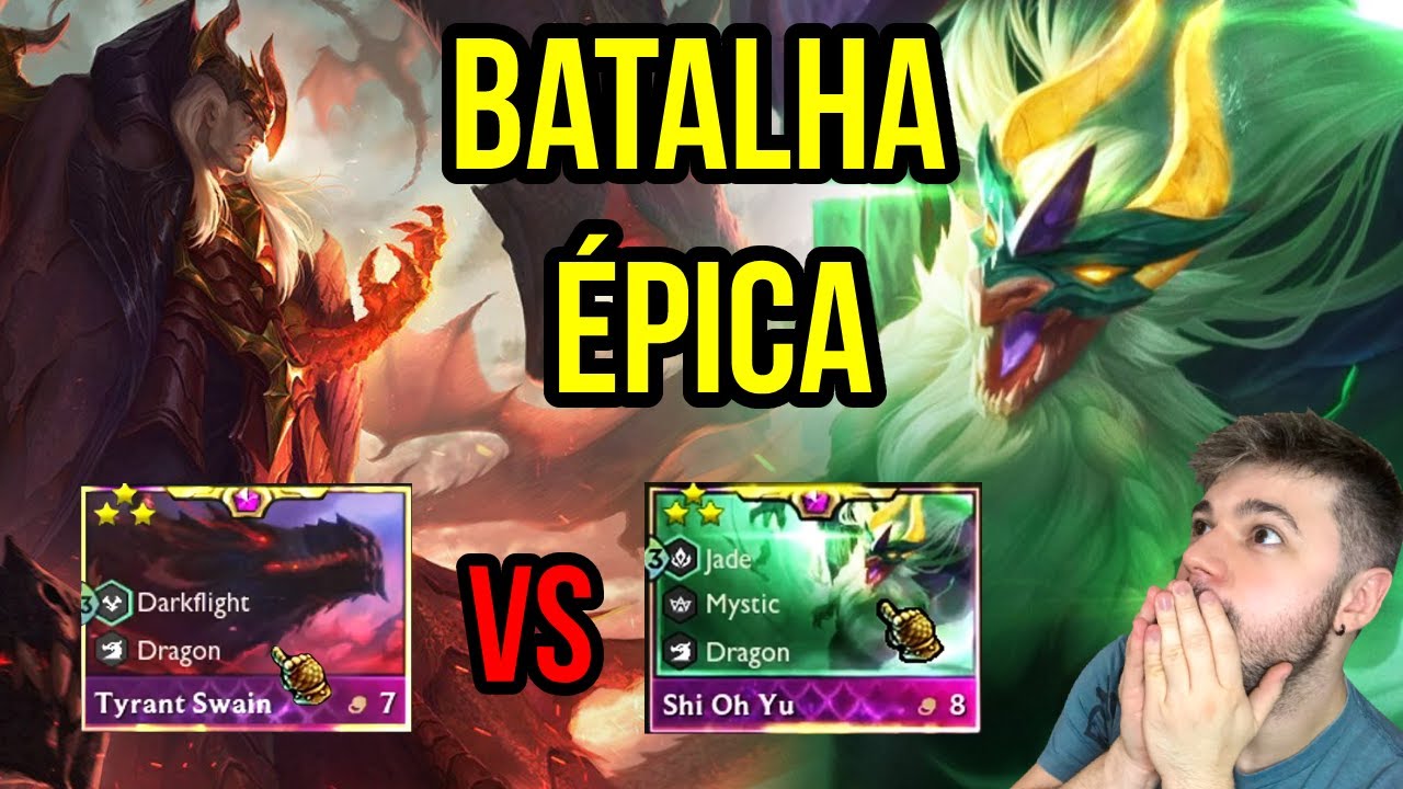 BATALHA ÉPICA!! SWAIN 3* VS SHI OH YU 3* TFT - TEAMFIGHT TACTICS - YouTube