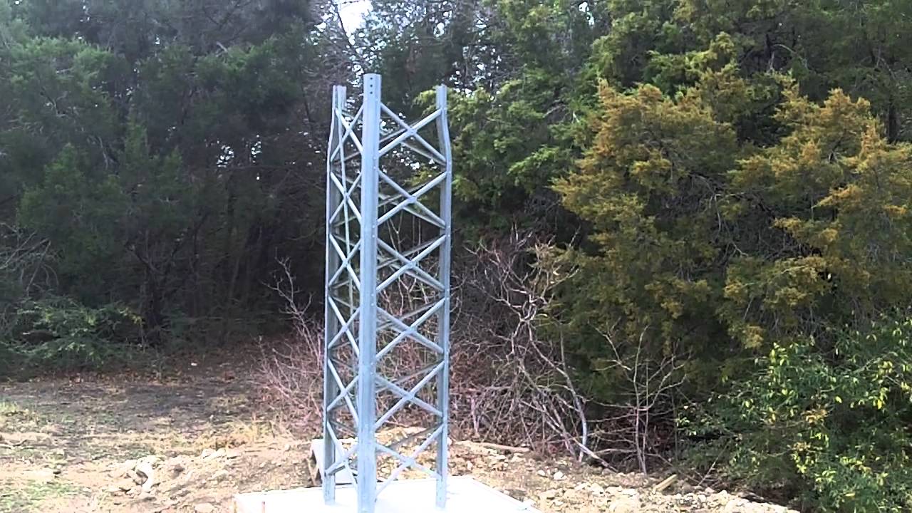 Assembling Rohn HDBX 48 on the ground - part 1 of 3 - YouTube