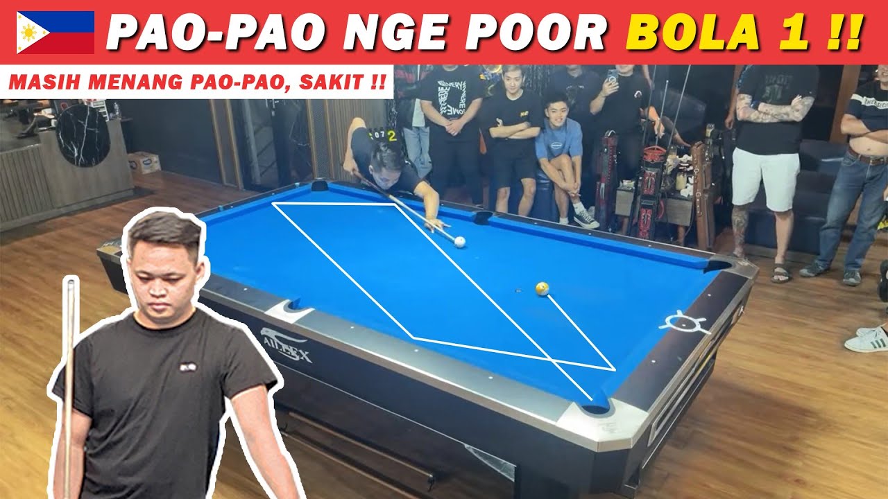PAO2 (PHILLIPINE) NGE FUR BOLA 1, MASUKIN 1 BOLA SUDAH DIANGGAP MENANG ...