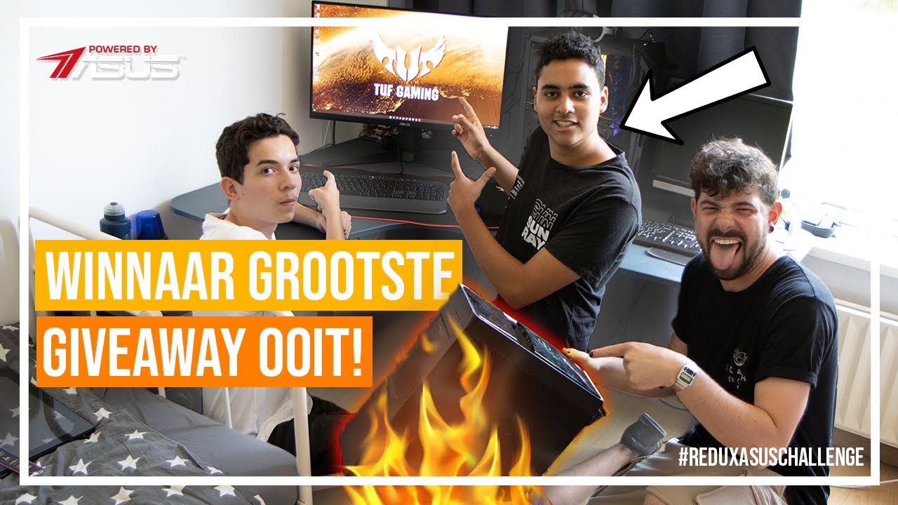 Setup bouwen met WINNAAR van €6000,- REDUX ASUS CHALLENGE - YouTube