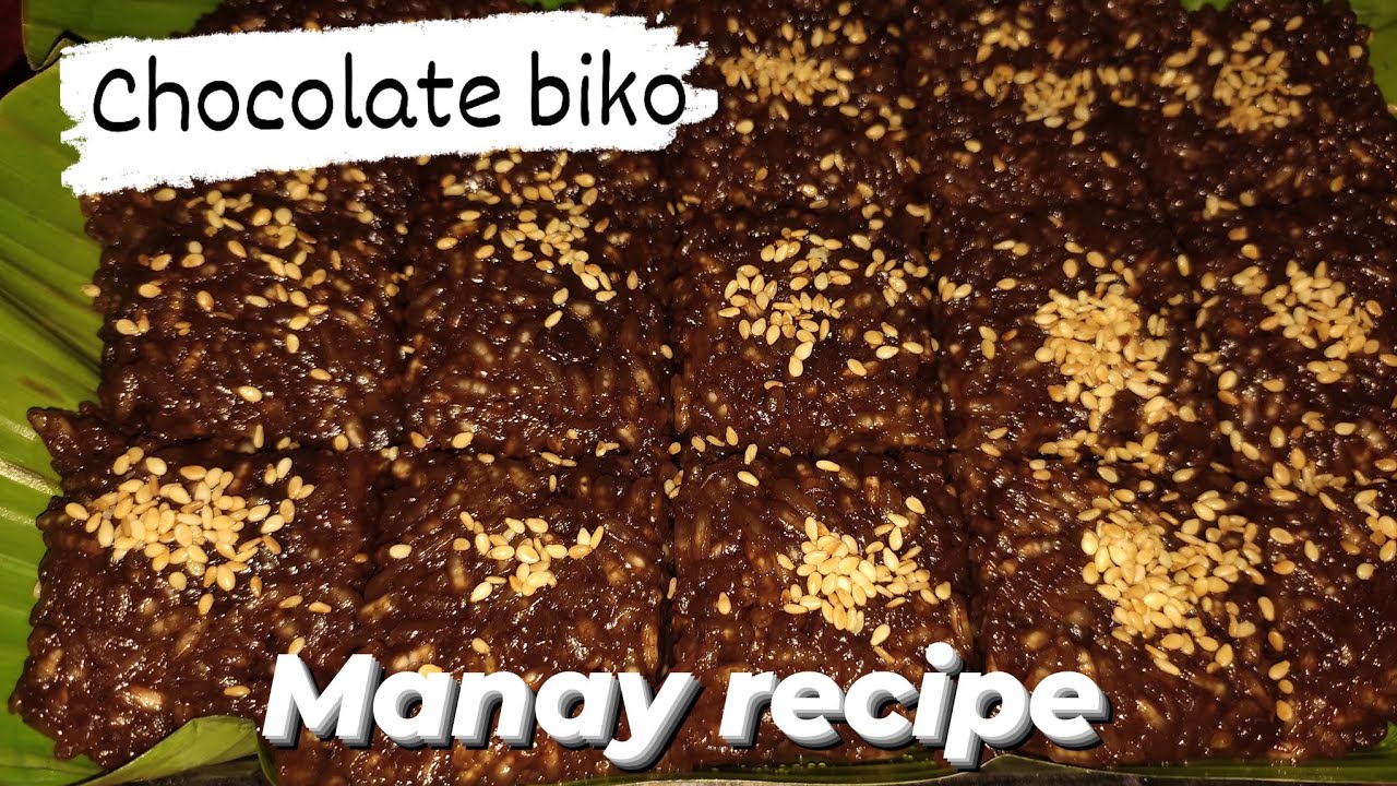 Chocolate biko | Easy recipe | Manay recipe - YouTube