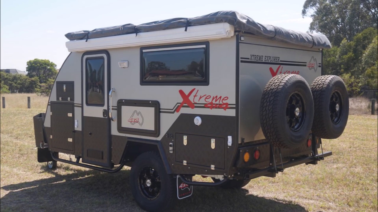 4x4 CARAVANS XTREME HYBRID ENSUITE - YouTube