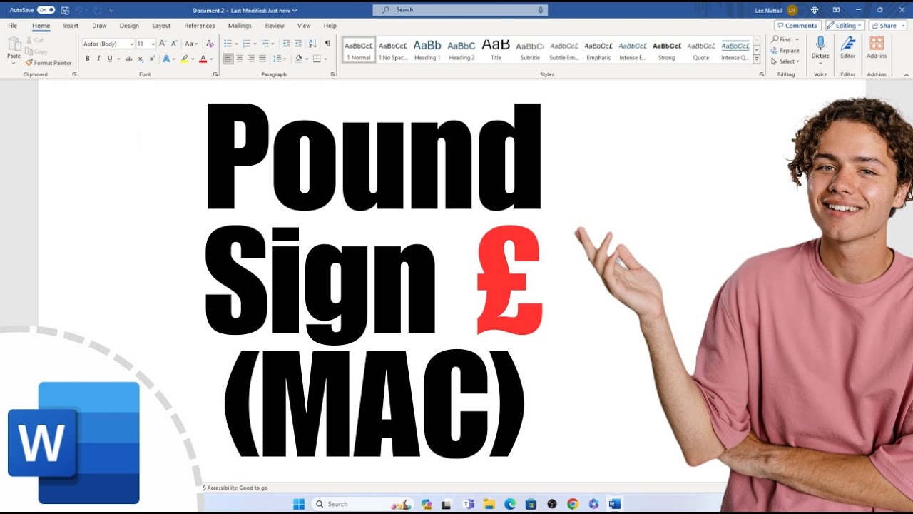 How to get Pound Sign on MAC - [Symbol £] - YouTube