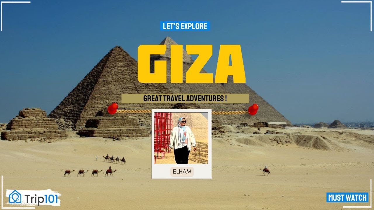 🌍 The Ultimate Giza Experience 🏜️ Pyramids, Sphinx & Travel Tips with Elham 🏺 - YouTube