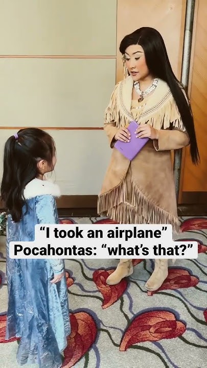 Disney’s Pocahontas Learning Airplanes = Southwest 😂😝🤣 #disney # ...