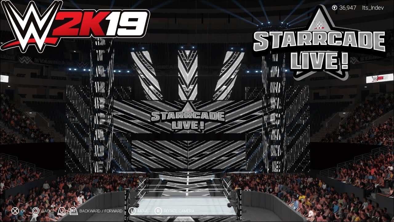 Starrcade - WWE 2k19 Create an Arena - With Textures In The Description ...