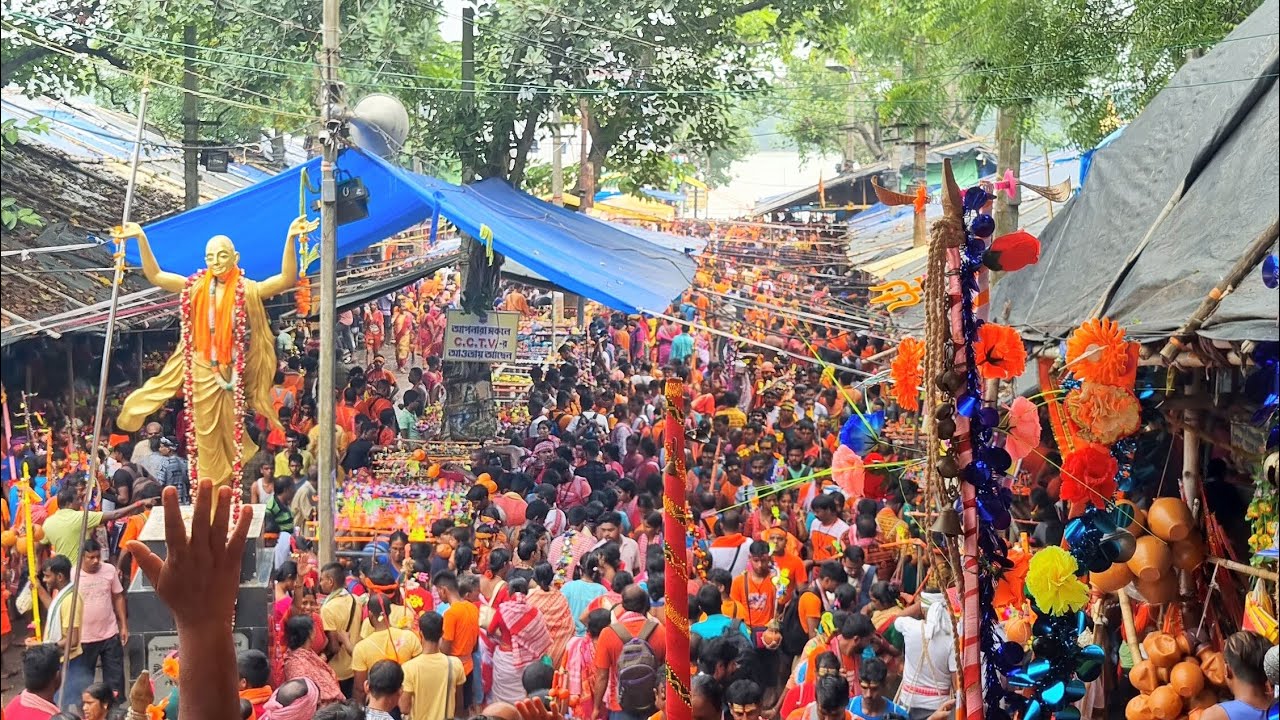 Tarakeswar Yatra 2024 || Srabani Mela 2024 || তারকেশ্বর যাত্রা ২০২৪ ...