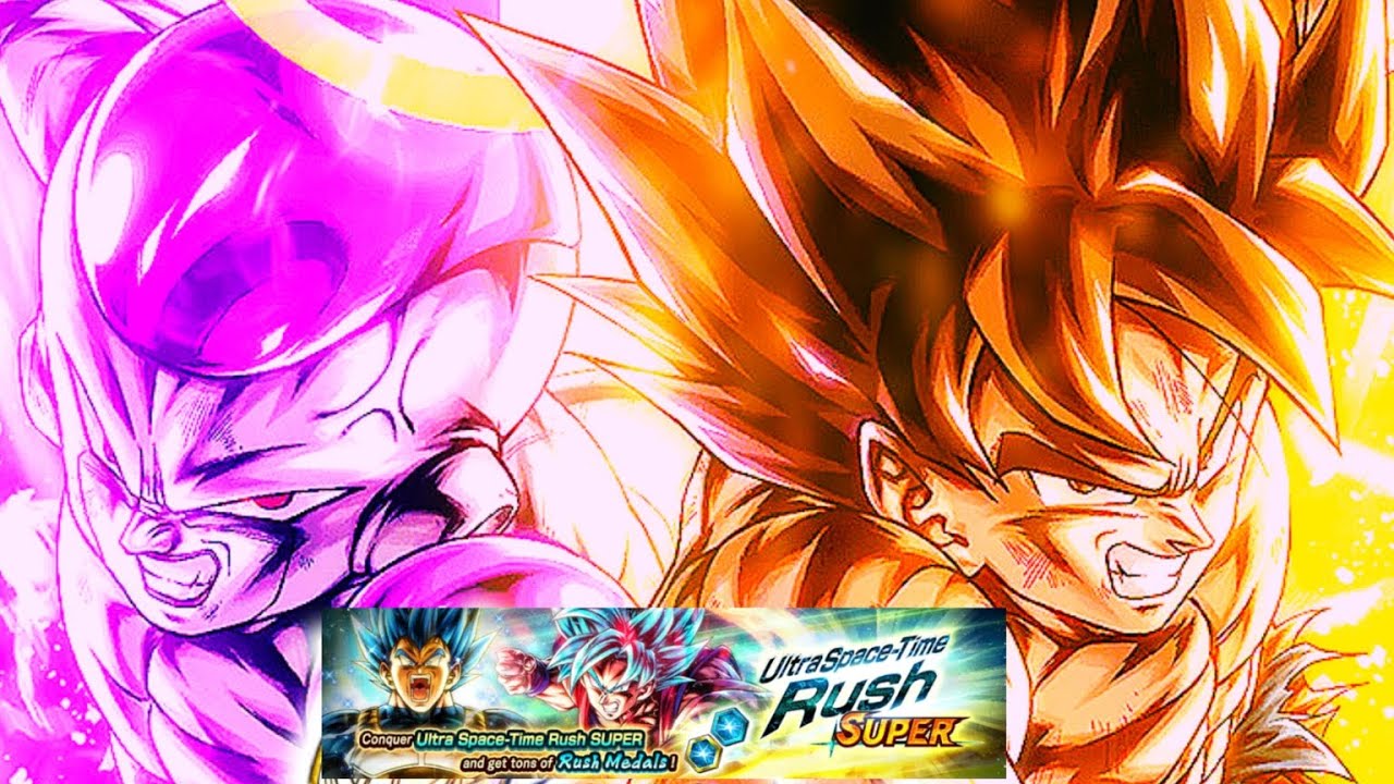 Trying Ultra Space Time Rush Super Rush#5 - Dragon Ball Legends ...