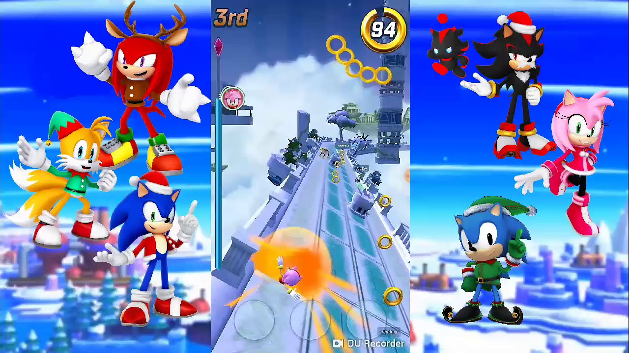 sonic forces speed battle christmas event #SaveYourInternet - YouTube