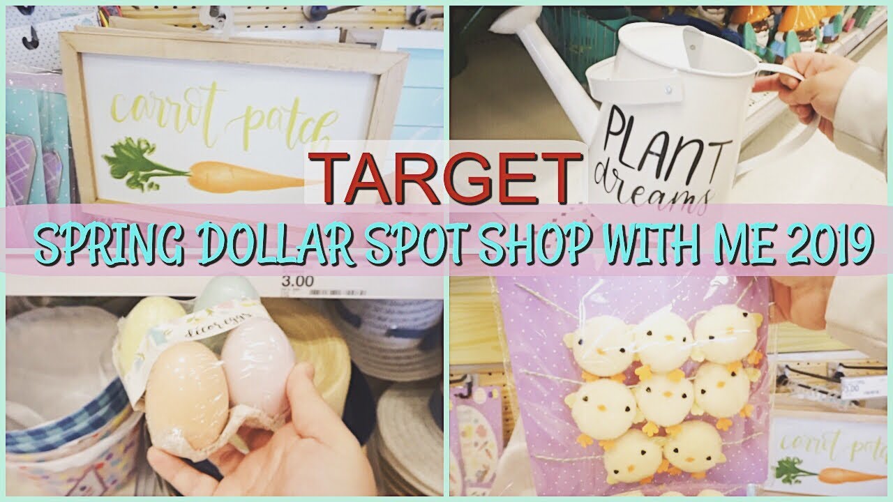 TARGET'S NEW SPRING DOLLAR SPOT 2019 II SHOP WITH ME! - YouTube