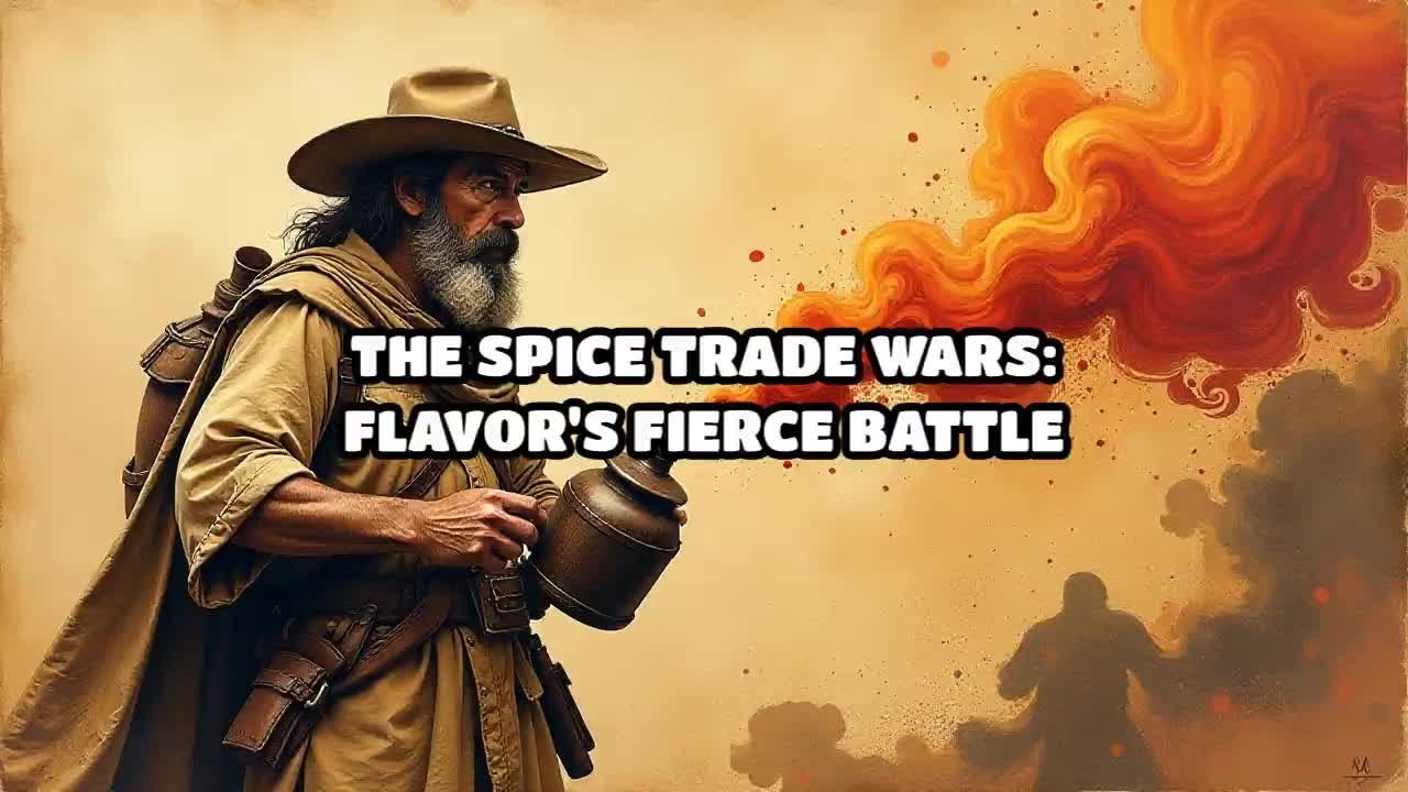 The Spice Trade Wars: Flavor's Fierce Battle - YouTube