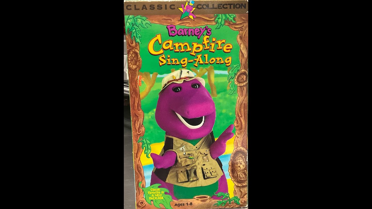 Barney's Campfire Sing-Along Canadian VHS - YouTube